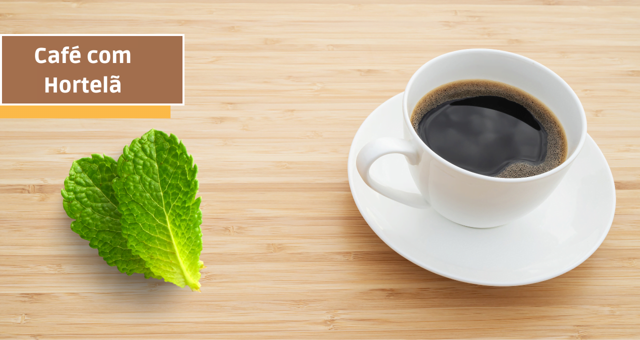Café com Hortelã fácil de fazer em casa!