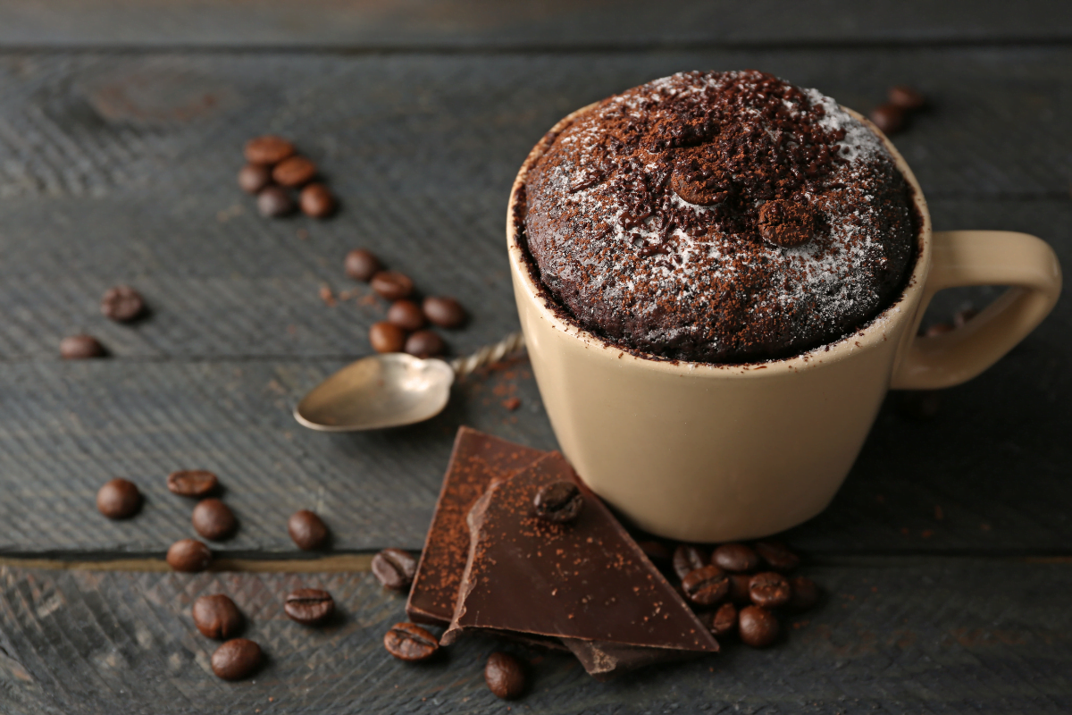 Bolo de café com chocolate em 30 minutos: a receita perfeita para ...